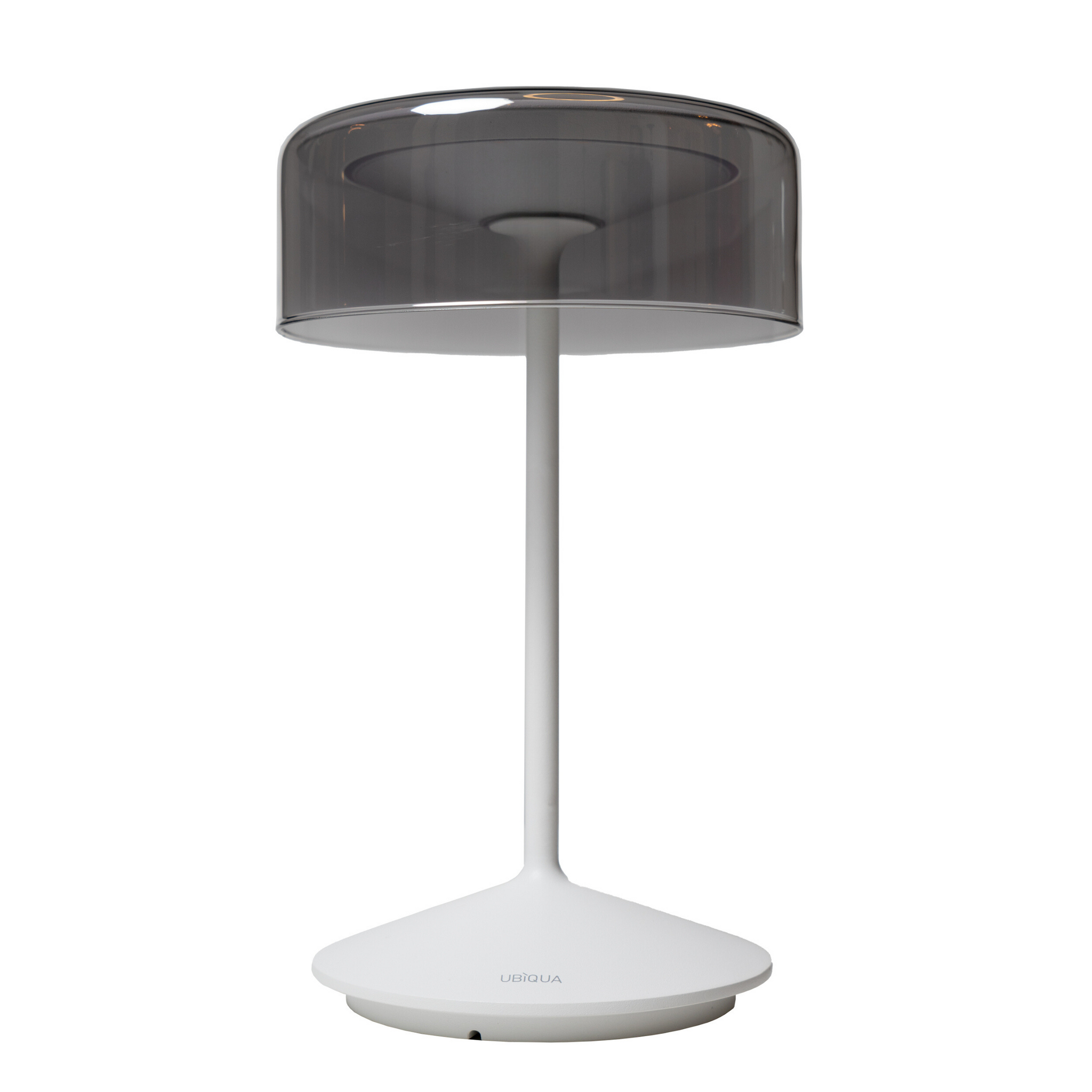 Crystal Lamp Signal White – Minimalist Brilliance